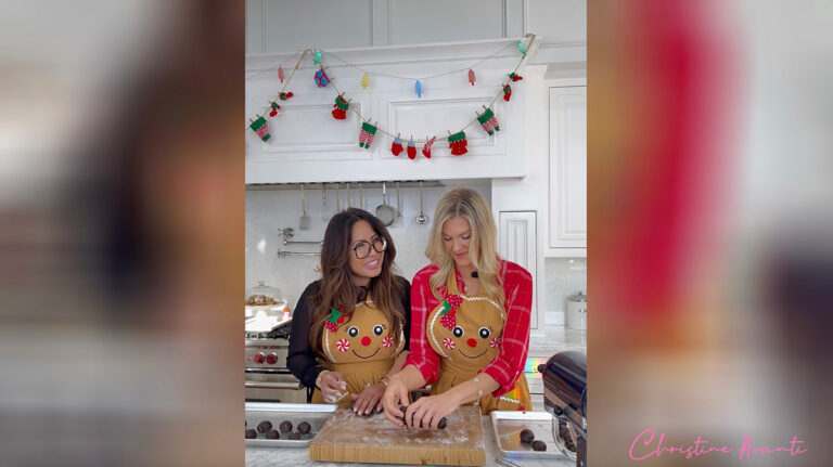 Italian Chocolate Ball Cookies - Christine Avanti