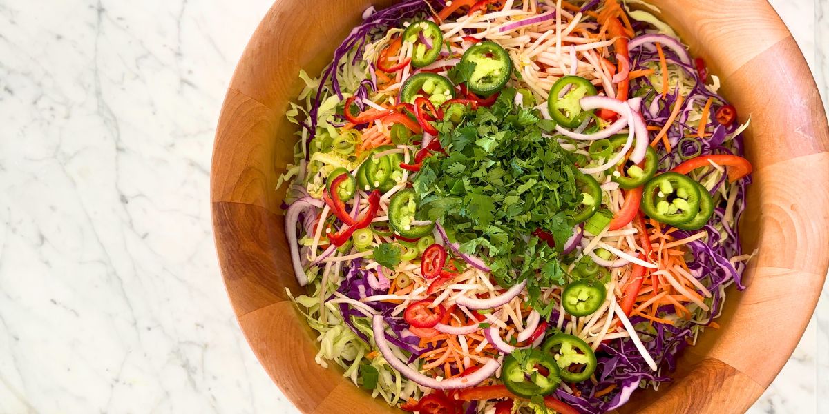 Crunchy Asian Salad - Christine Avanti