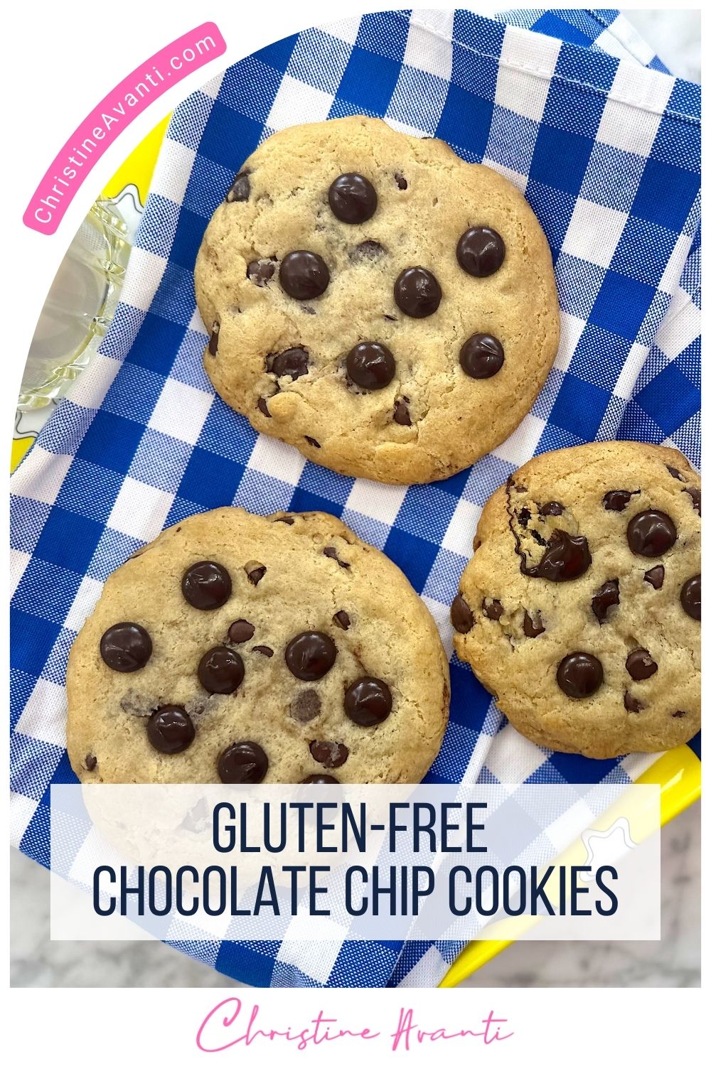 Gluten-Free Chocolate Chip Cookies - Christine Avanti