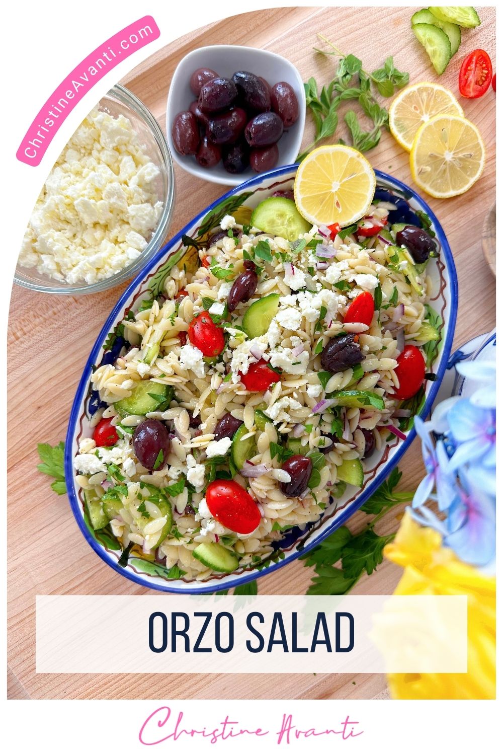 Orzo Salad - Christine Avanti