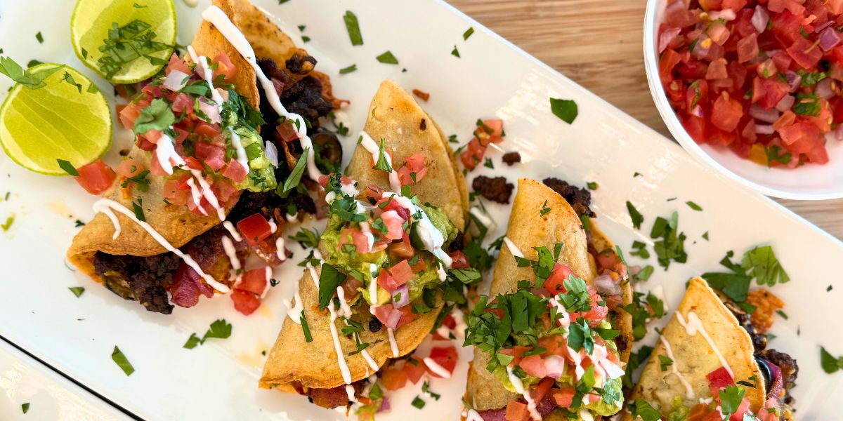 Crispy Sheet Pan Tacos - Christine Avanti