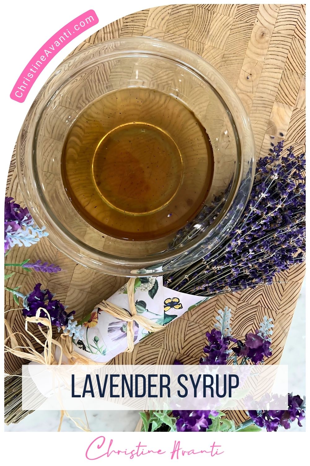 Lavender Simple Syrup - Christine Avanti